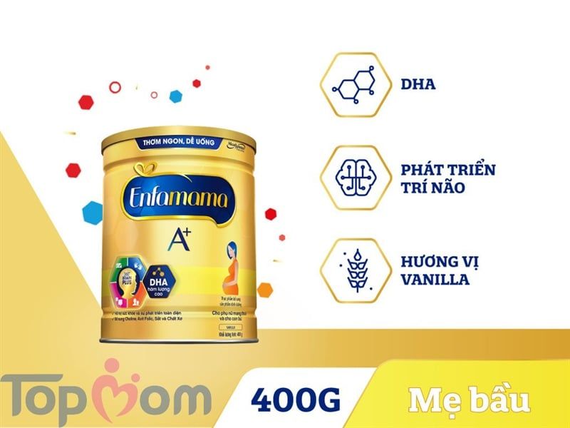 Enfa Mama 400g vani – Cửa hàng mẹ và bé topmom