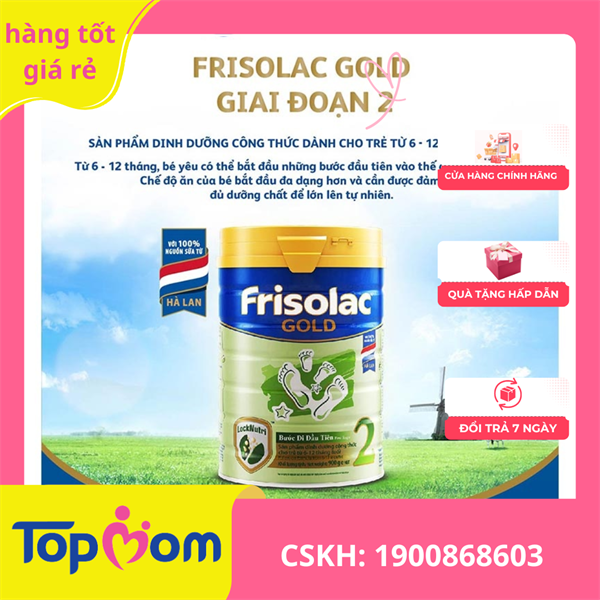 Friso hà lan 2 850g – Cửa hàng mẹ và bé topmom