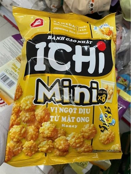 Banh gao Ichi mini 120G – Cửa hàng mẹ và bé topmom