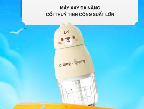 Máy Xay đa Năng Baboo Gooby Cửa Hàng Mẹ Và Bé Topmom
