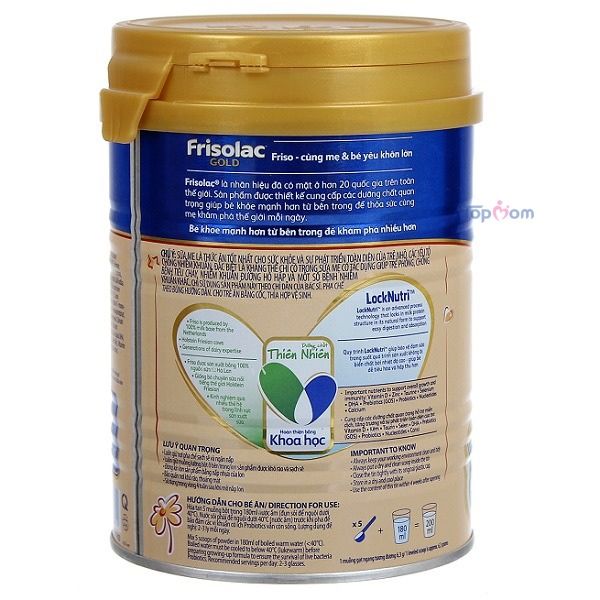 Friso hà lan 3 830g – Cửa hàng mẹ và bé topmom