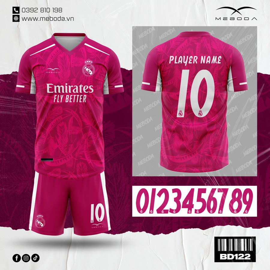 MẪU REAL MADRID BD122 – Mejer