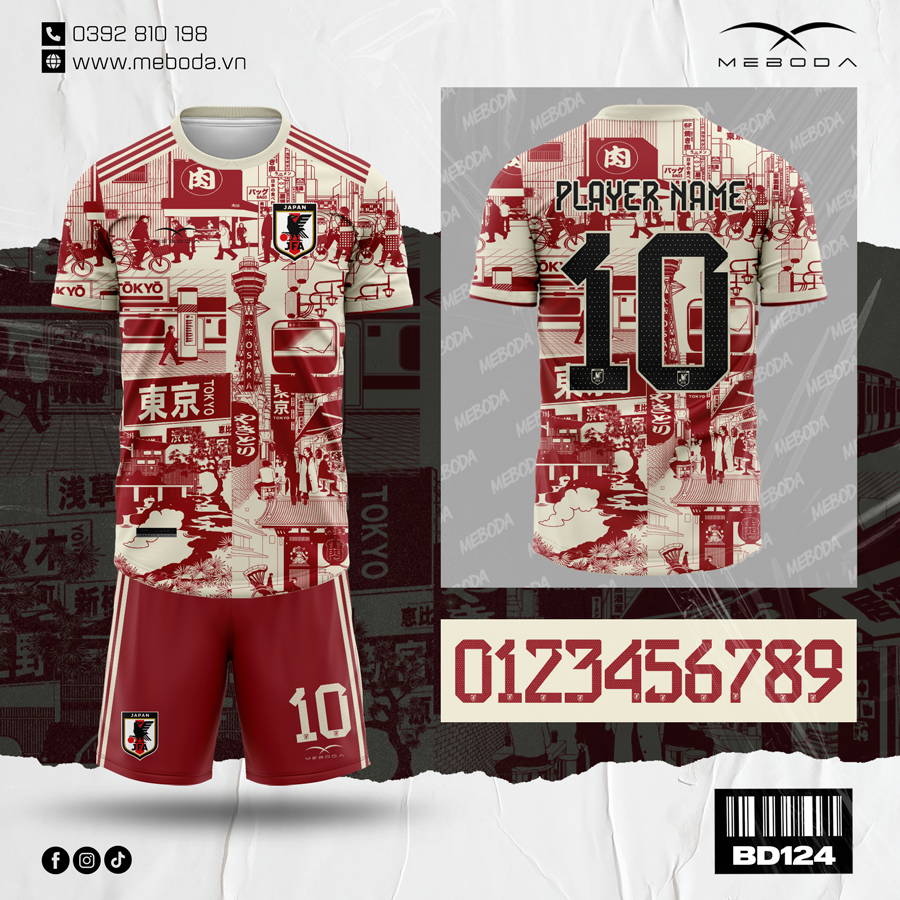 MẪU ĐỘI TUYỂN NHẬT BẢN BD124 – Mejer