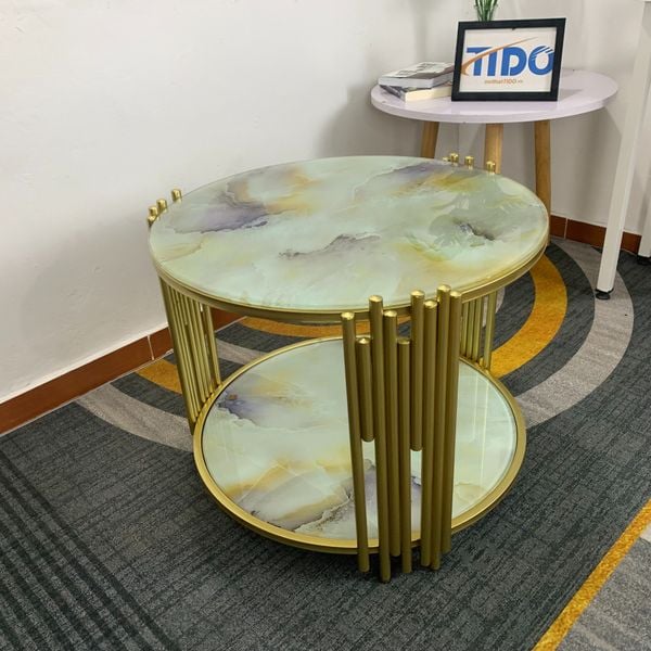 Bàn trà sofa 2 tầng – Nội Thất TIDO