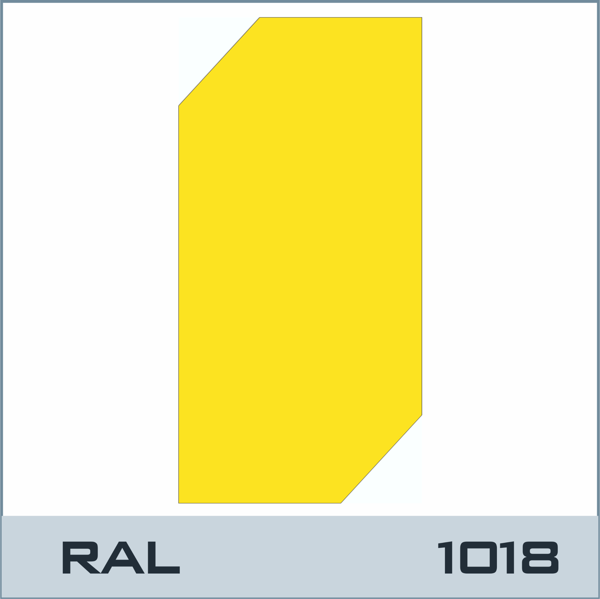 RAL-1018- Zinc Yellow