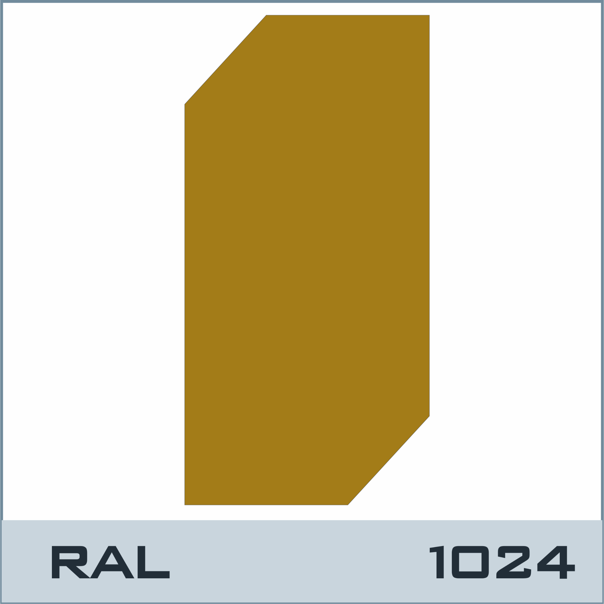 RAL-1024- Ochre Yellow