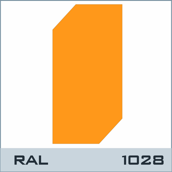 RAL-1028- Melon Yellow