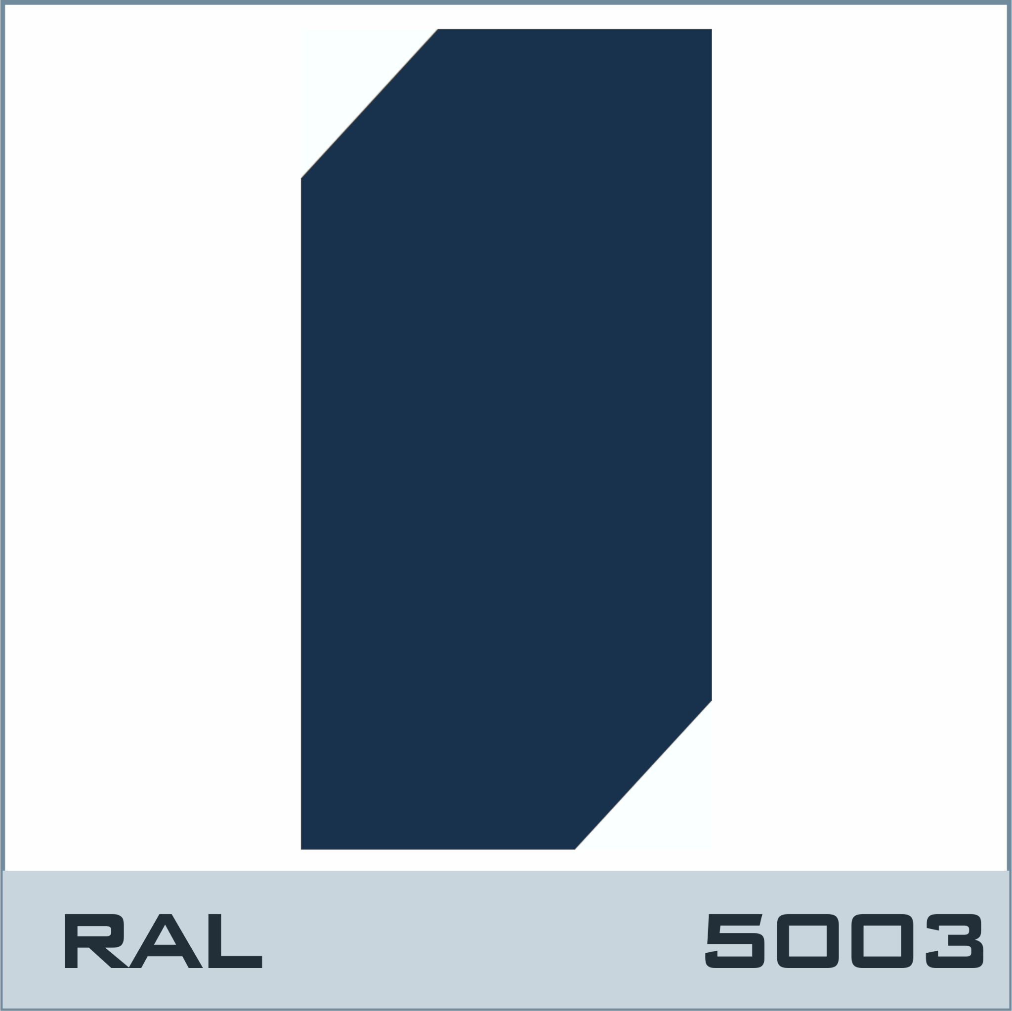 RAL-5003- Saphire Blue