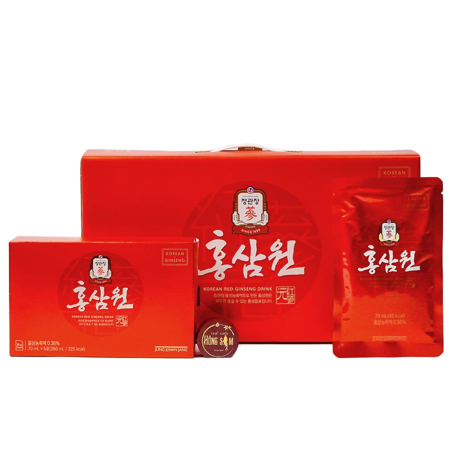 Nước Hồng Sâm KGC Won Hộp 15 Gói x 70ml