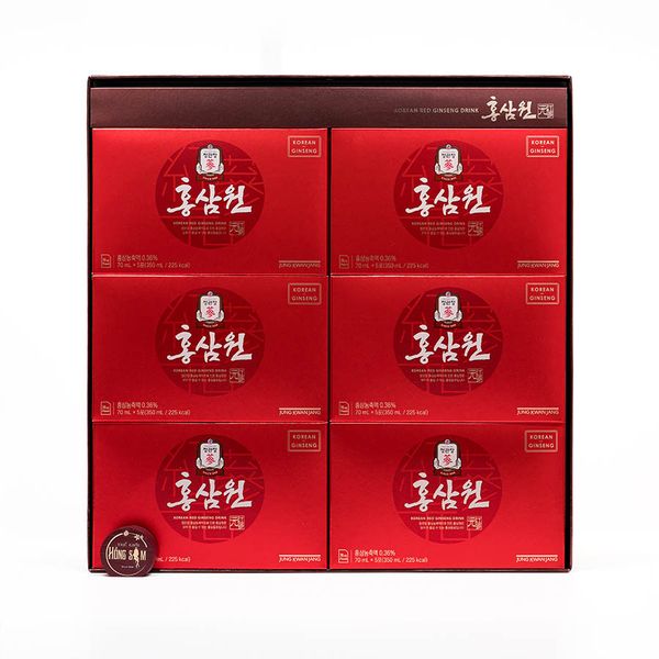 Nước Hồng Sâm Won KGC (Korean Red Ginseng Drink) 30 Gói x 70ml