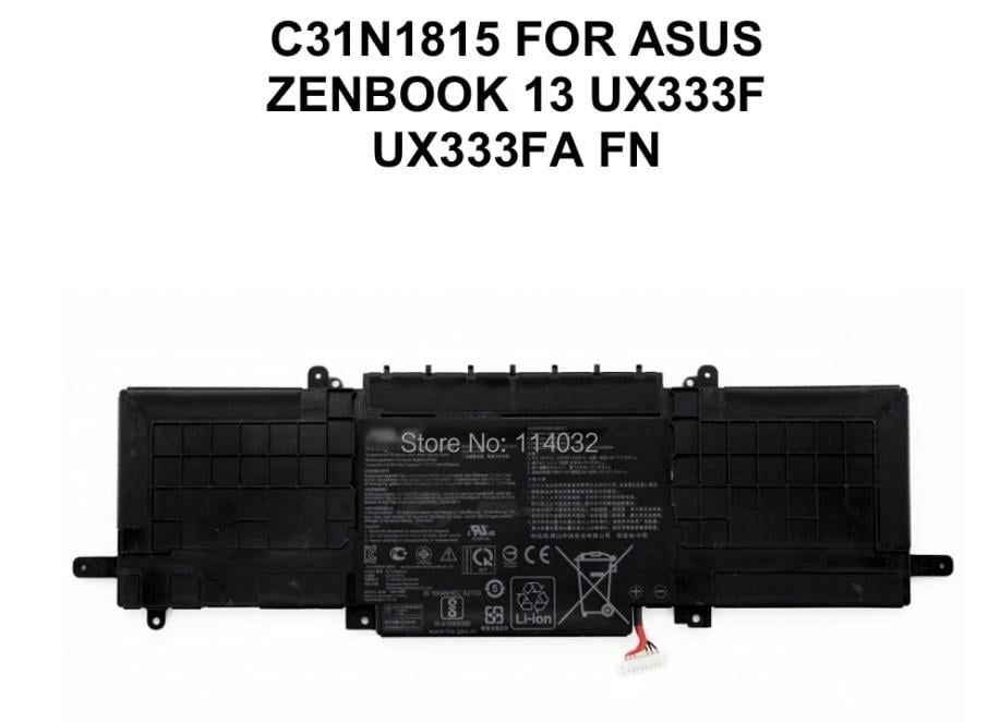 Pin laptop Asus Zenbook UX333 UX333F UX333FN UX333FA UX333FN, C31N1815 ...