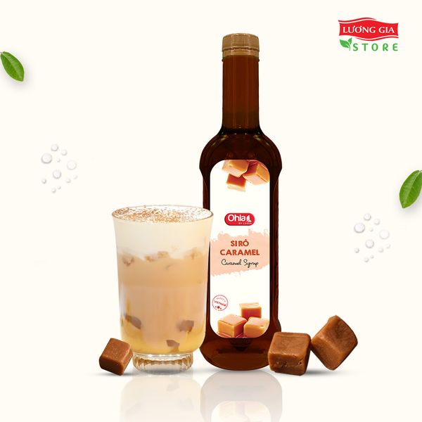 Siro Caramel Ohla 780ml (chai nhựa)