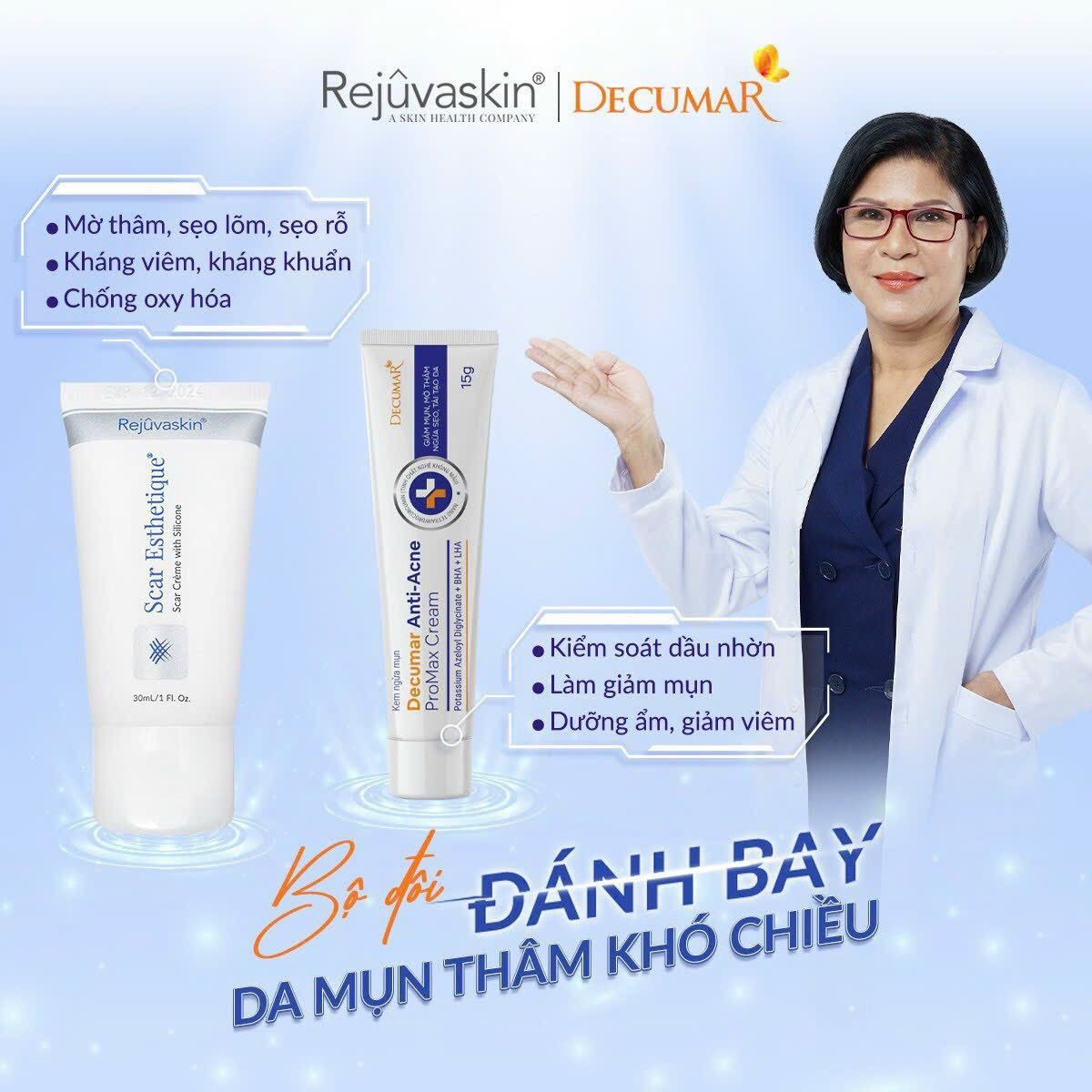 Kem Chấm Mụn Giảm Sưng, Mờ Thâm Decumar ProMax Cream 15g – Ds ...