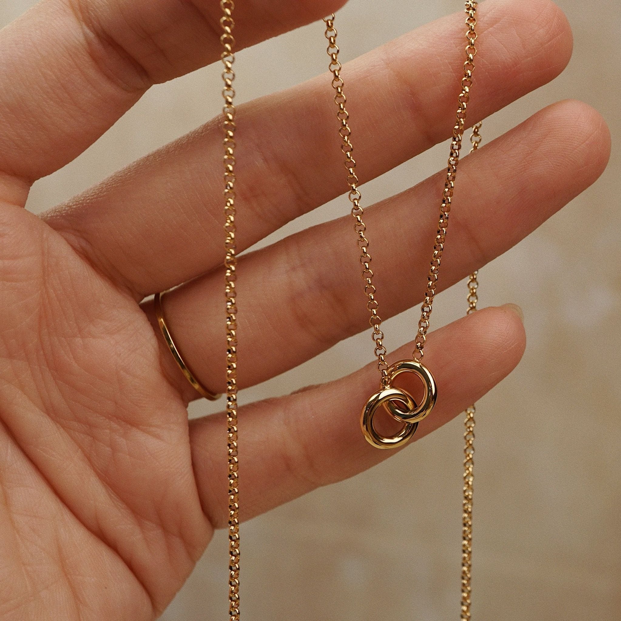 DUO LINK ROLO NECKLACE L I T H E R A P Y