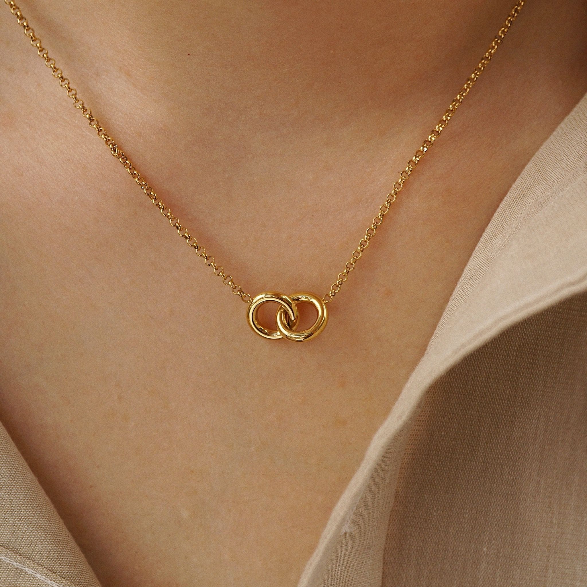 DUO LINK ROLO NECKLACE L I T H E R A P Y