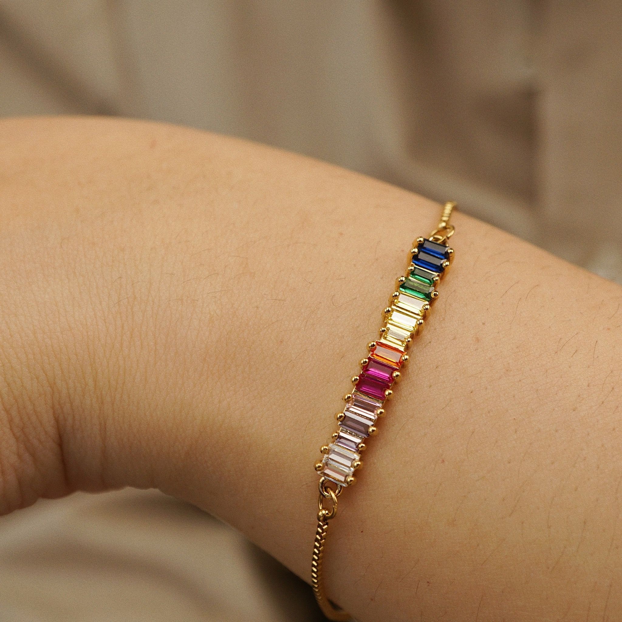 RAINBOW ADJUST BRACELET L I T H E R A P Y