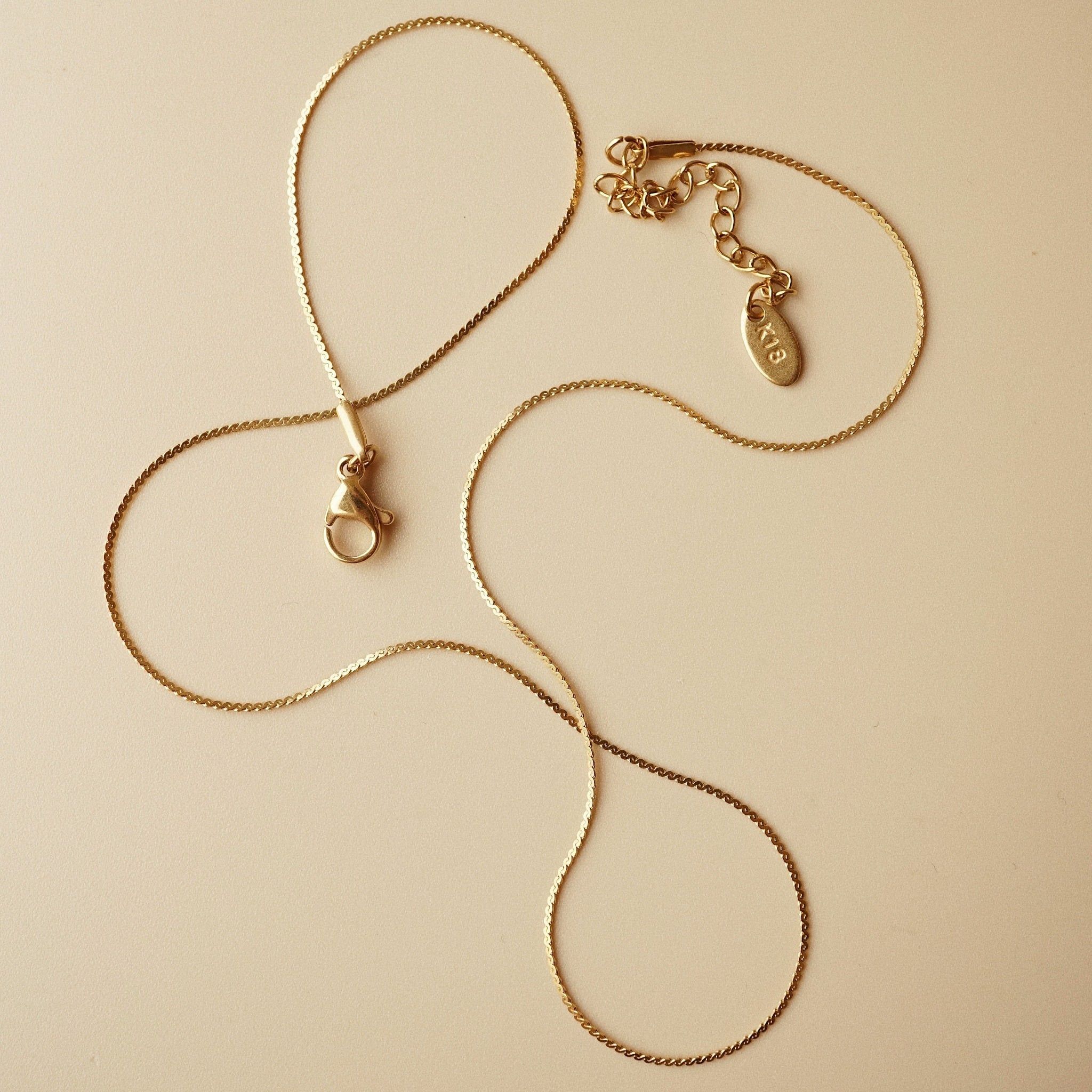 FLAT ROPE NECKLACE L I T H E R A P Y