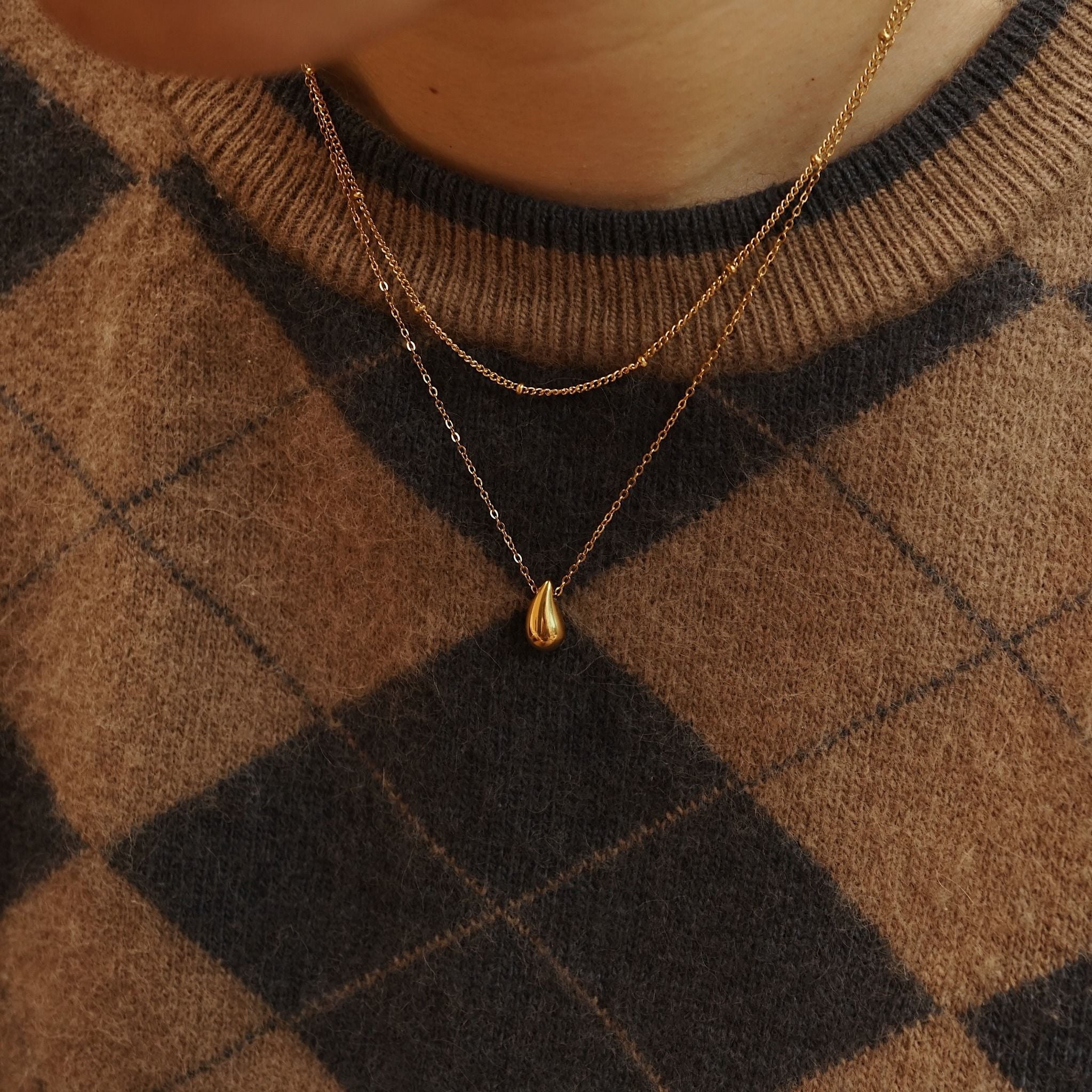LUCKY BEAN NECKLACE L I T H E R A P Y