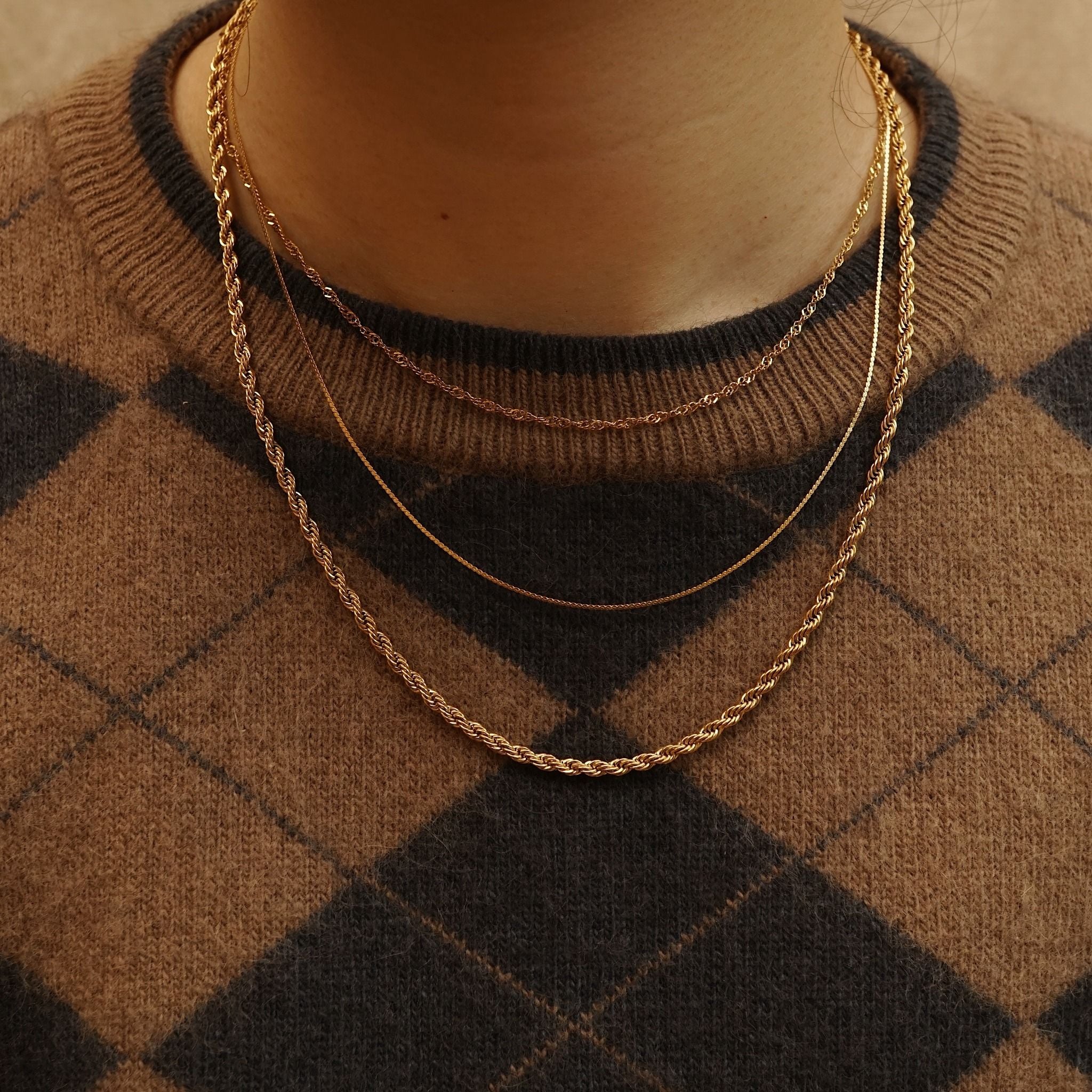 FLAT ROPE NECKLACE L I T H E R A P Y