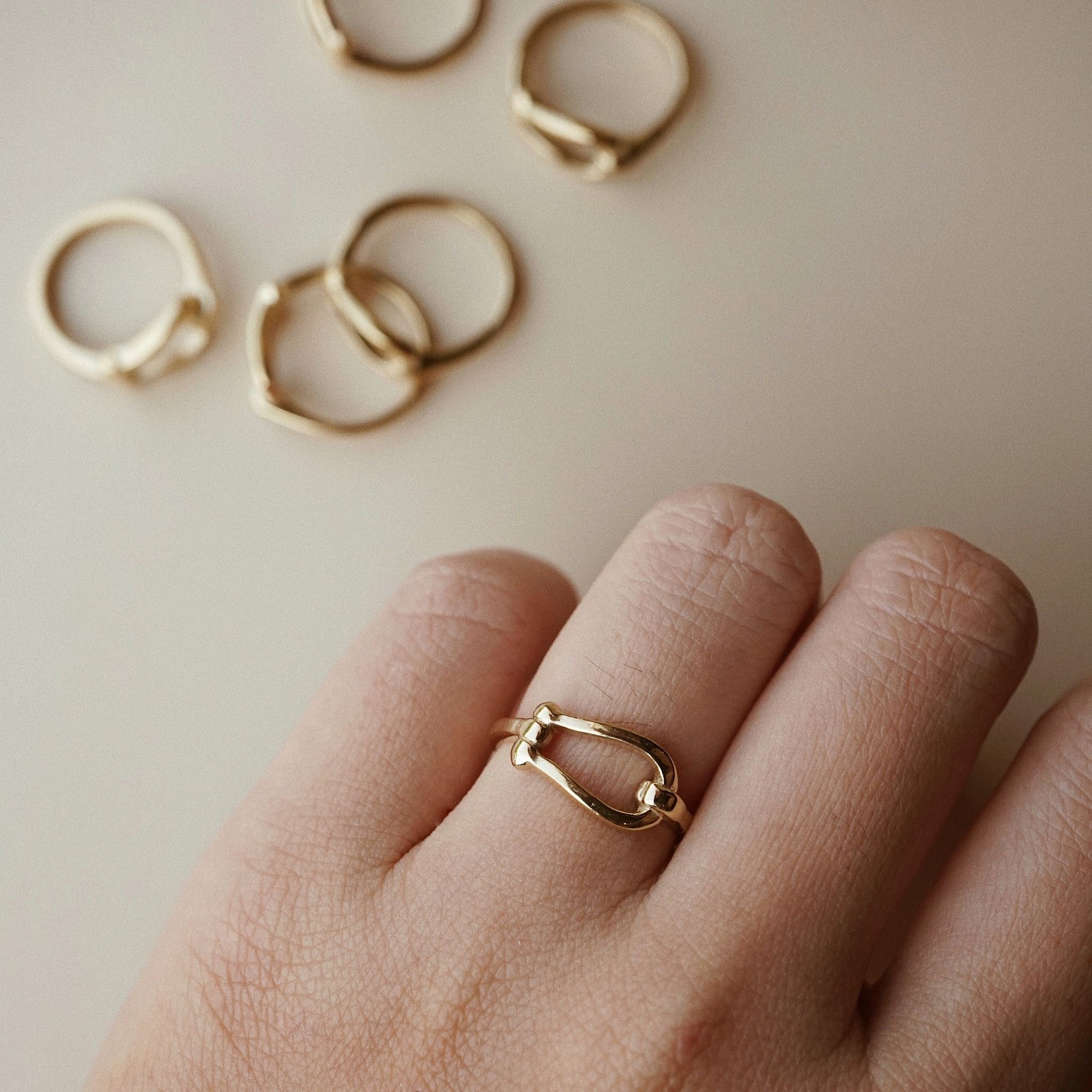 SLIP KNOT RING L I T H E R A P Y