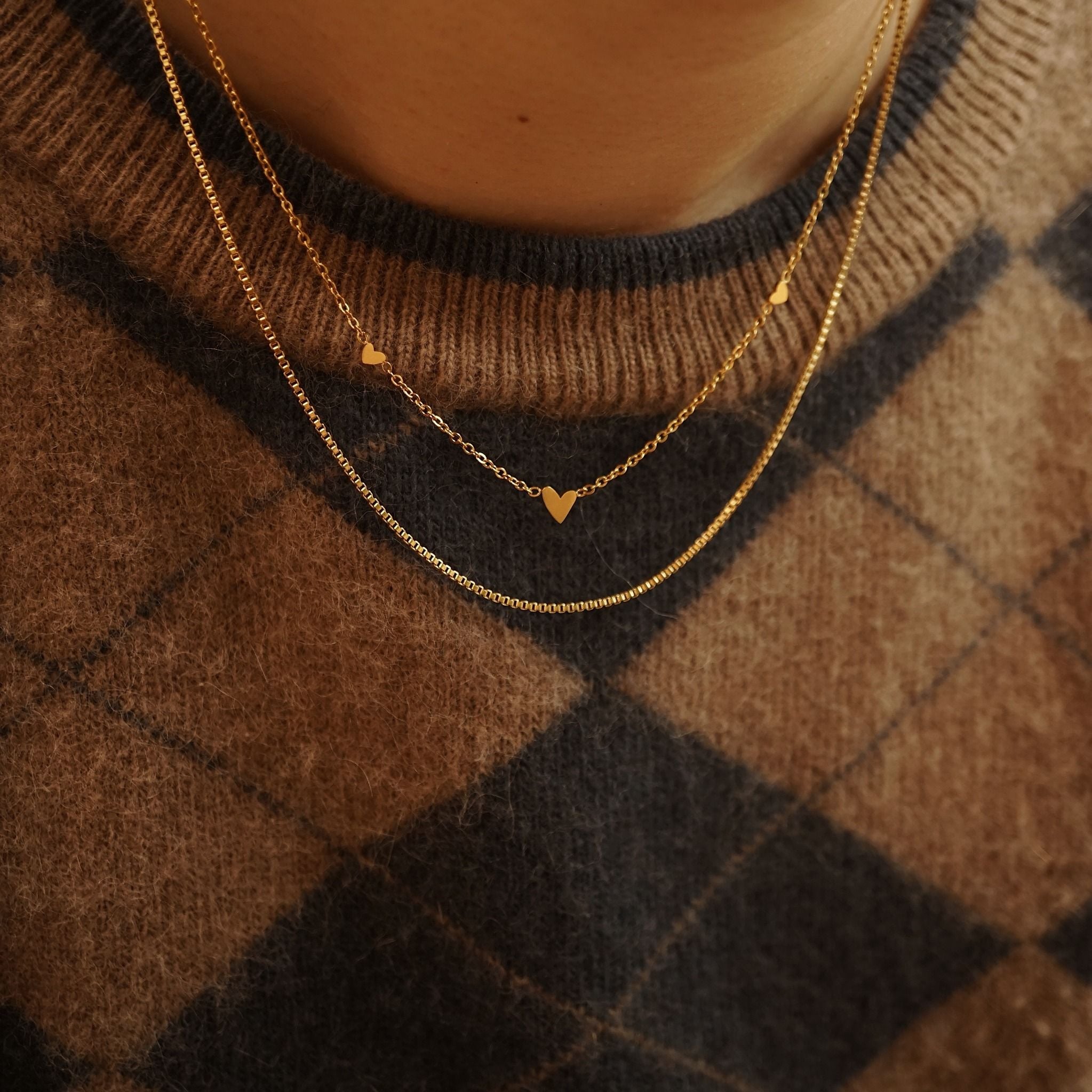 TRIPLE HEART NECKLACE L I T H E R A P Y