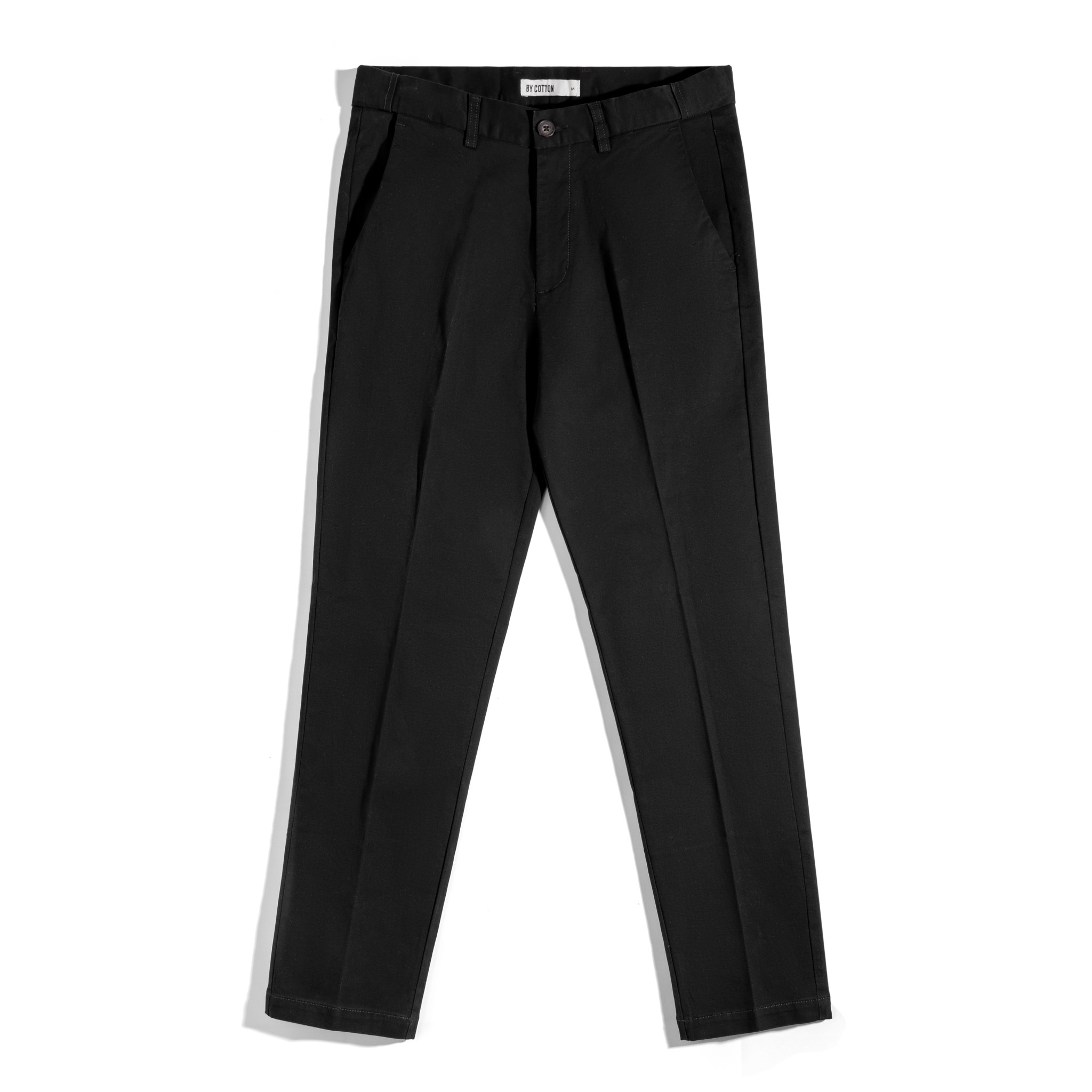 REGULAR CHINOS KAKI BLACK