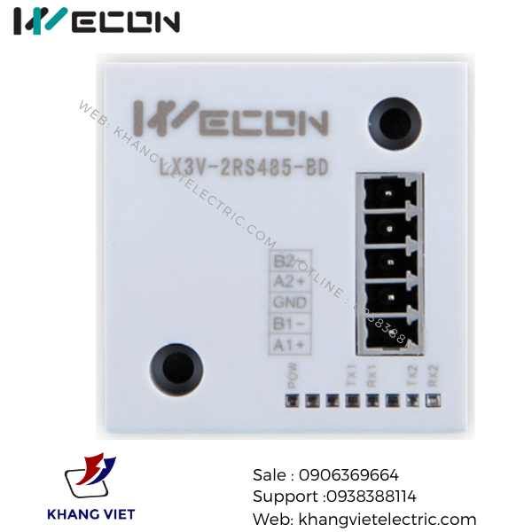 MODULE PLC WECON LX3V-2RS485-BD – KHANG VIET - WECON BÌNH DƯƠNG