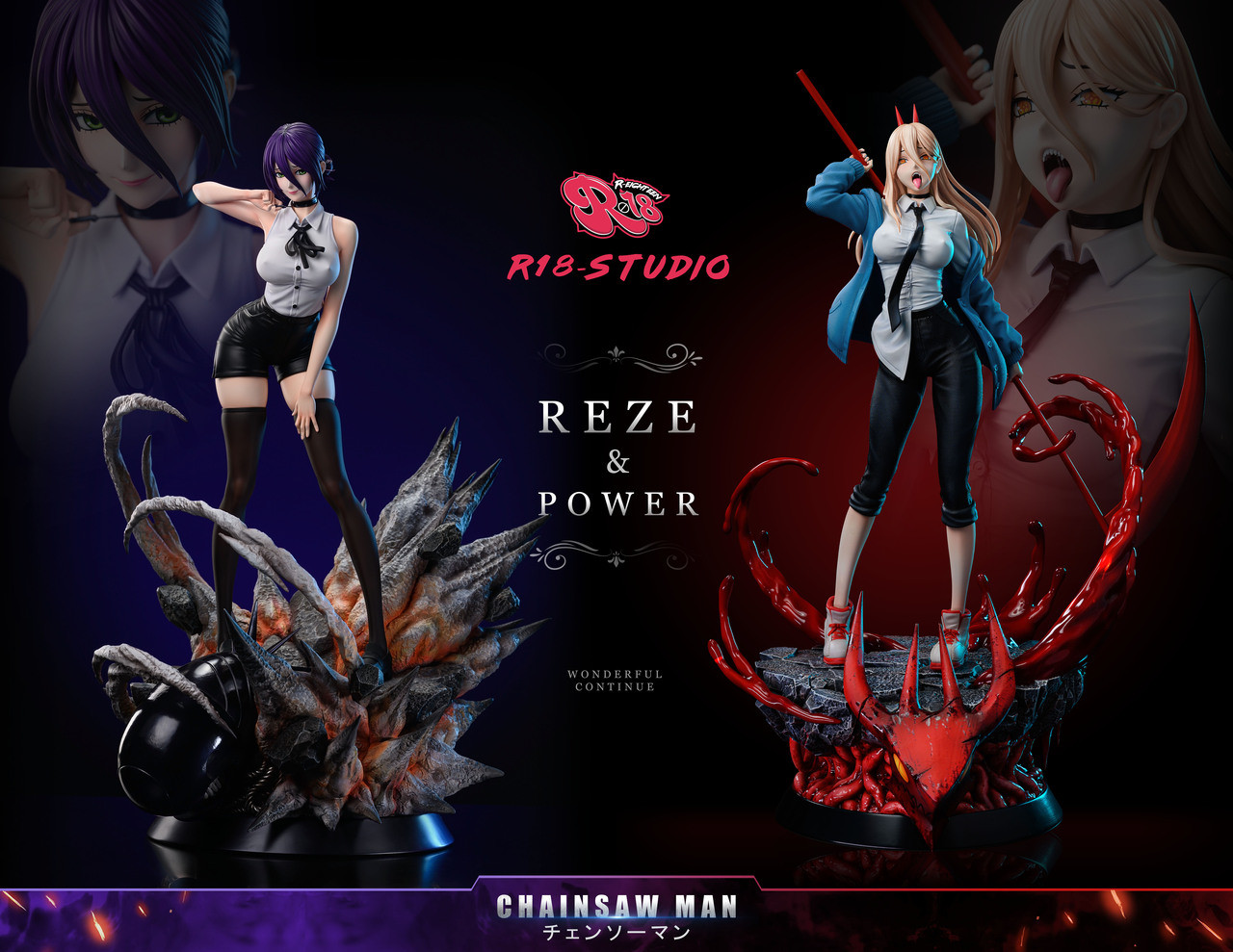 Reze Quỷ Boom - Chainsaw Man - R18 Studio – RY Order