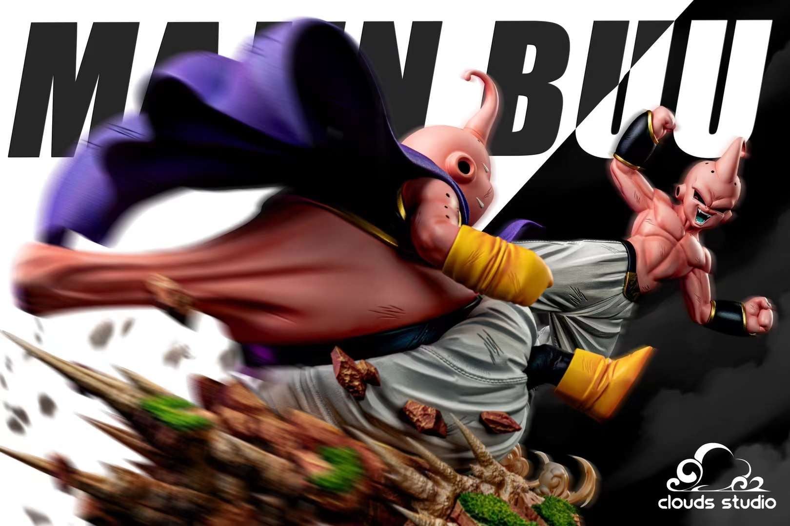 Kid Buu vs Fat Buu - Dragon Ball - Clouds Studio – RY Order