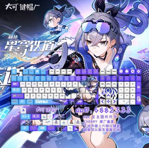 Móc khóa nhân vật - Vận mệnh Trù Phú - Honkai Star Rail – RY Order