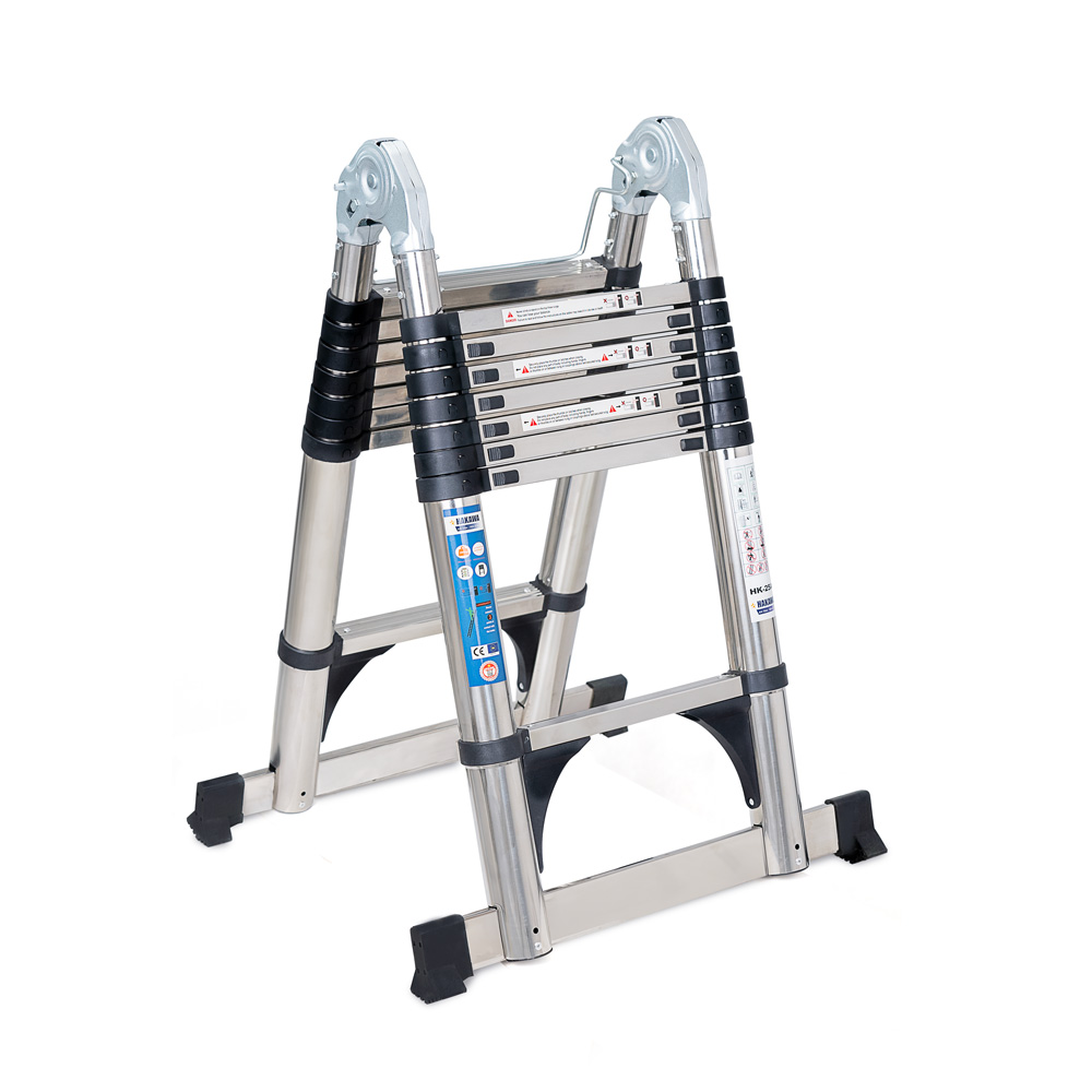 Thang inox chữ a 2m5 HAKAWA HK-25A chính hãng giá rẻ