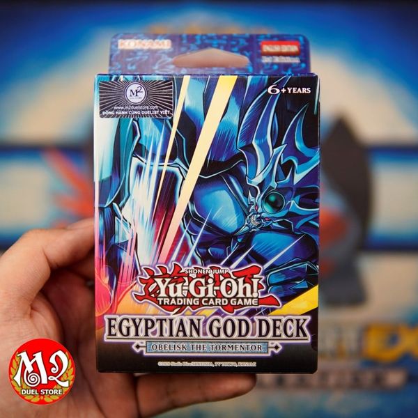 Hộp thẻ bài Yugioh Egyptian God Deck: Obelisk the Tormentor Structure - M2 DUEL Store