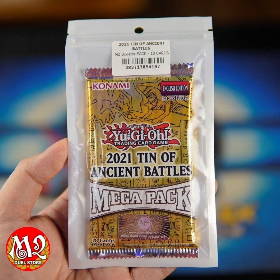 Gói thẻ bài Yugioh Mega Pack 2021 Tin of Ancient Battles - Booster Pac ...