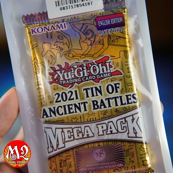 Gói thẻ bài Yugioh Mega Pack 2021 Tin of Ancient Battles - Booster Pac - M2 DUEL Store
