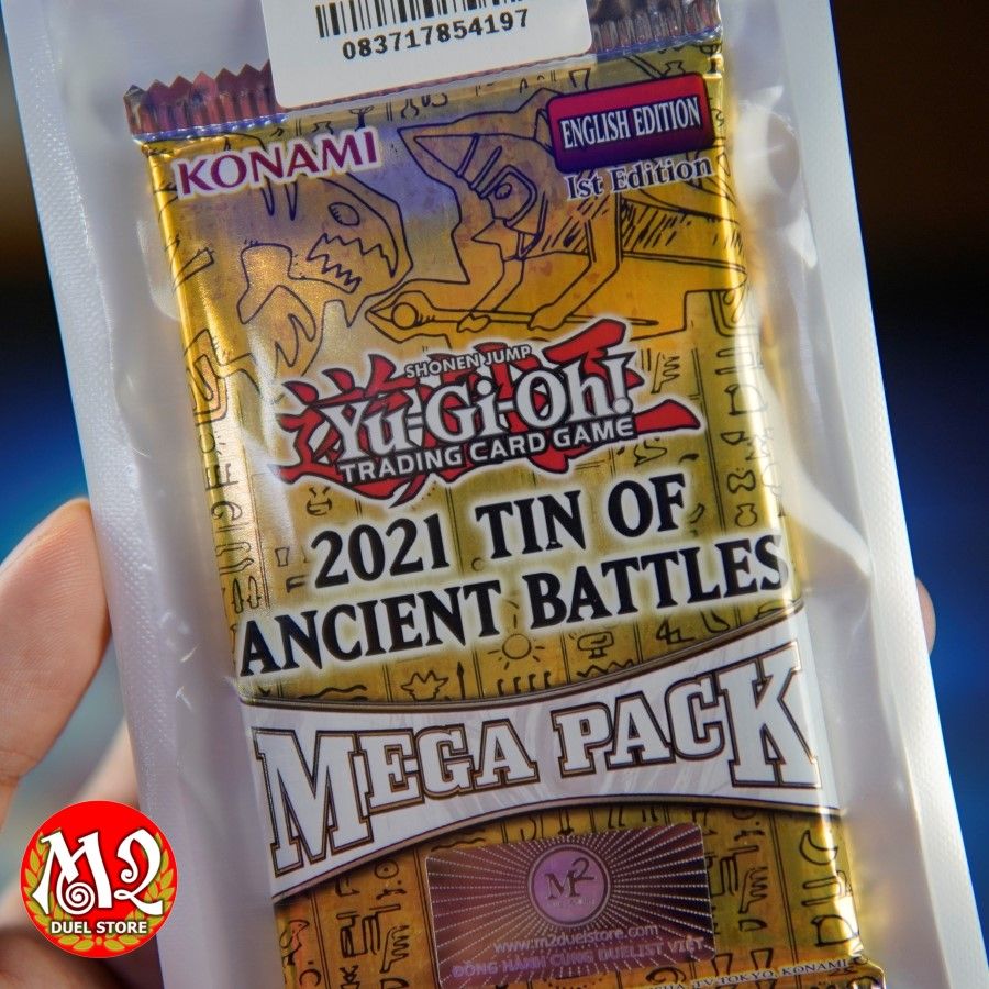 Gói thẻ bài Yugioh Mega Pack 2021 Tin of Ancient Battles - Booster Pac - M2 DUEL Store