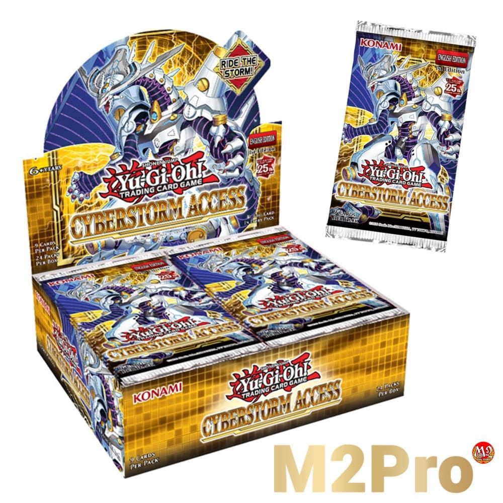 Hộp bài Yugioh Cyberstorm Access Booster Box - Chính hãng Konami - M2 DUEL Store