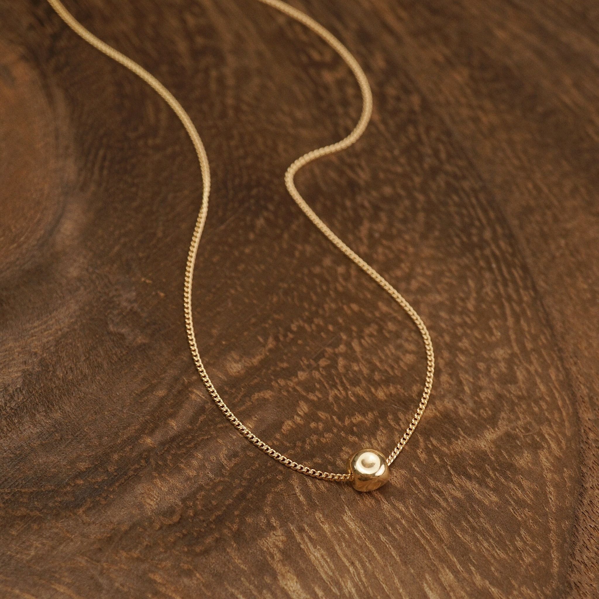 RUBIC SQUARE MINI CURB NECKLACE S A T E L L I T E