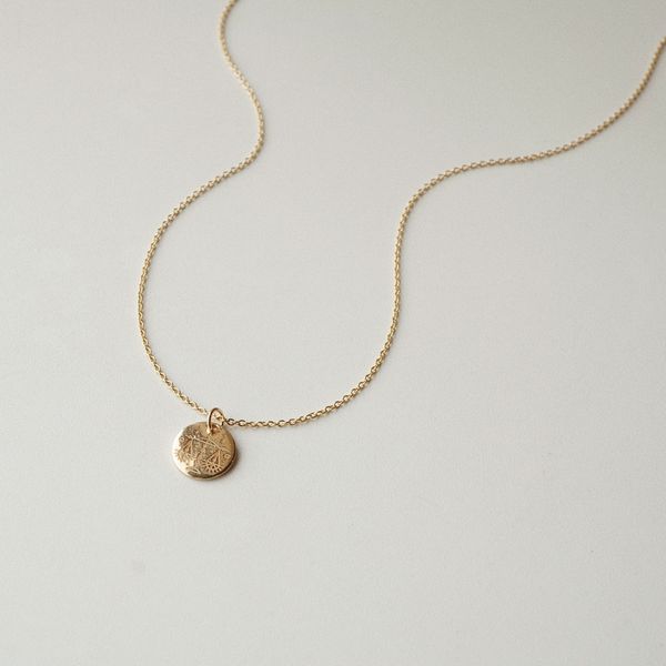 CLASSIC DISC NECKLACE S A T E L L I T E