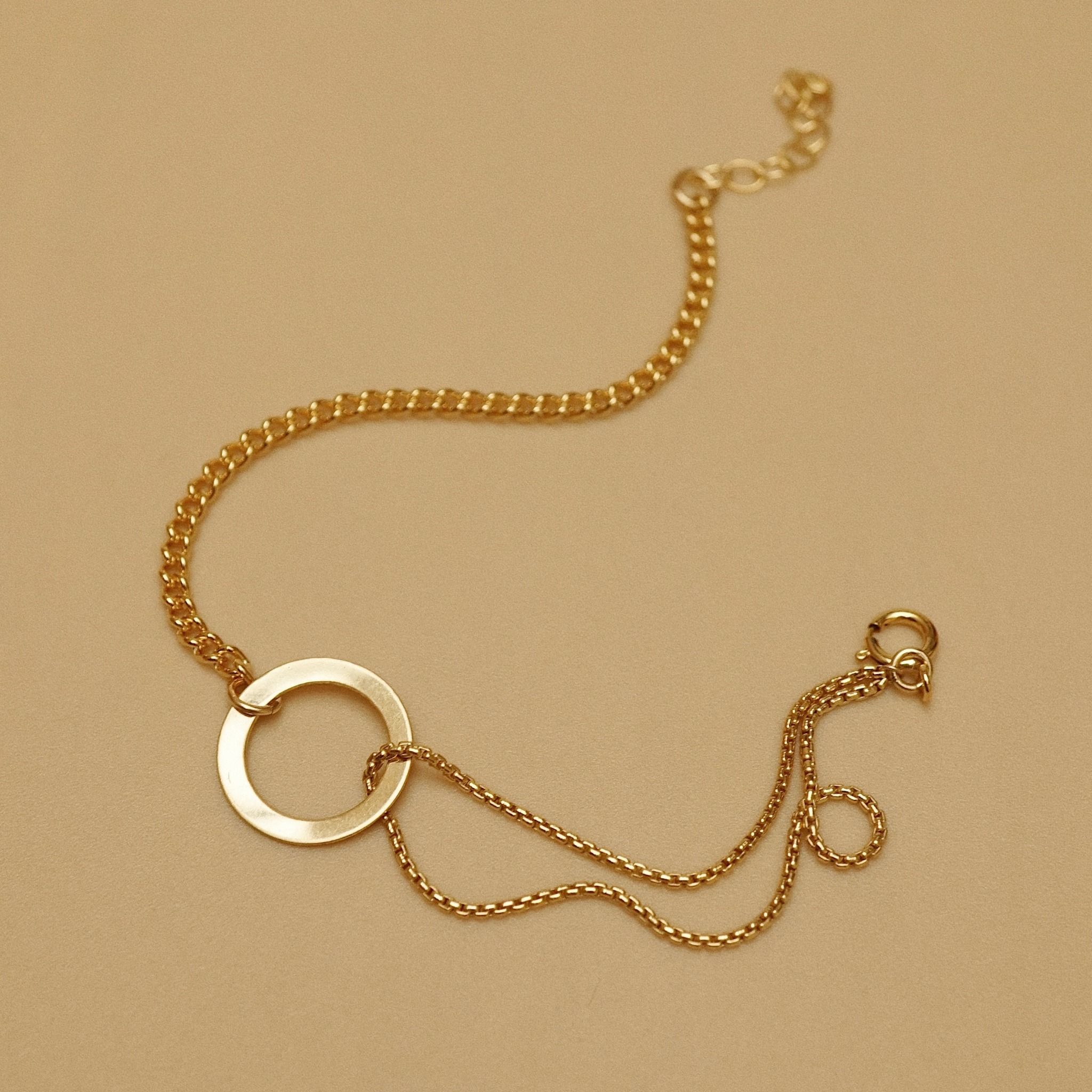 FULFILLMENT CURB - DOUBLE MINI VENETIAN BOX BRACELET S A T E L L I T E
