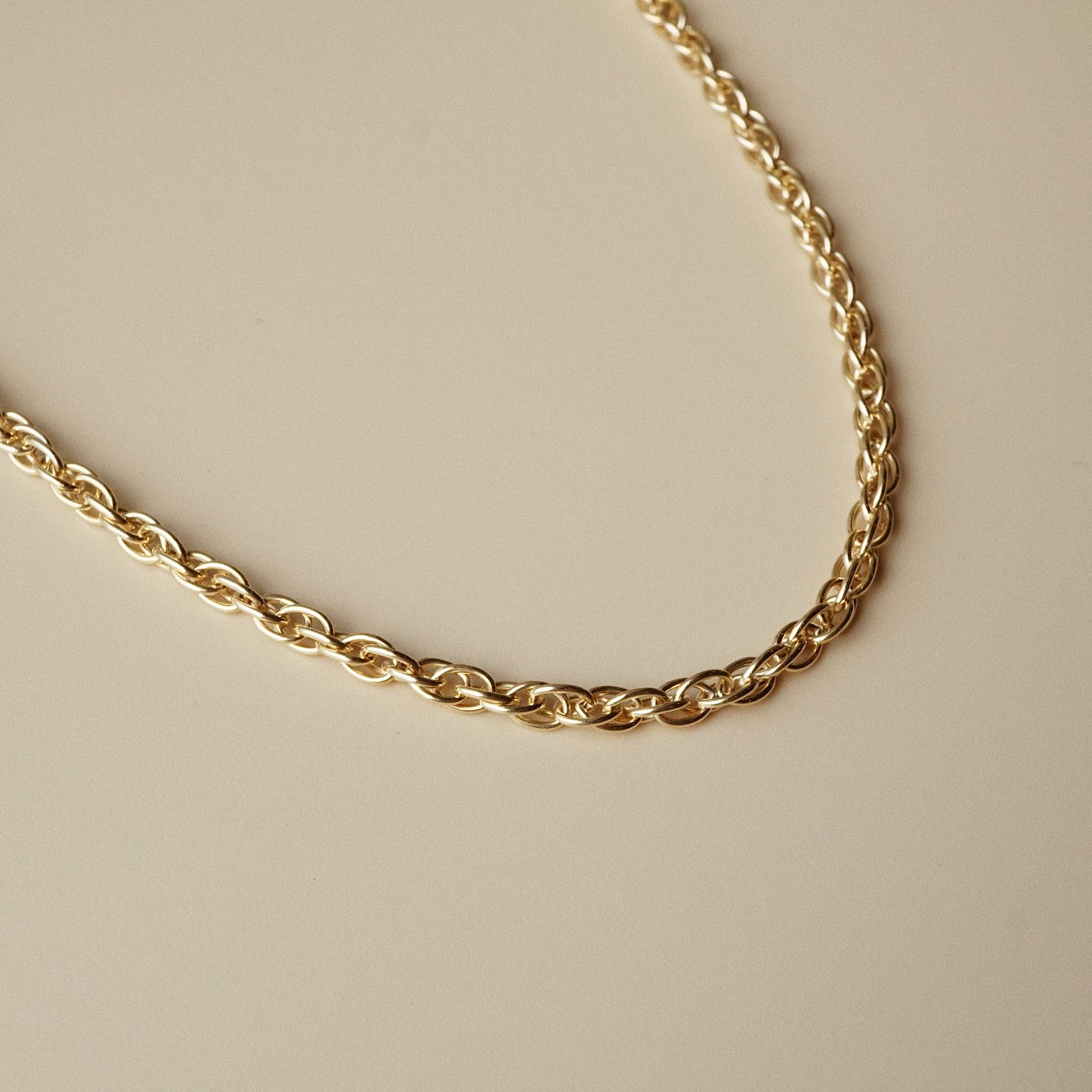 TRIPLE CABLE NECKLACE S A T E L L I T E
