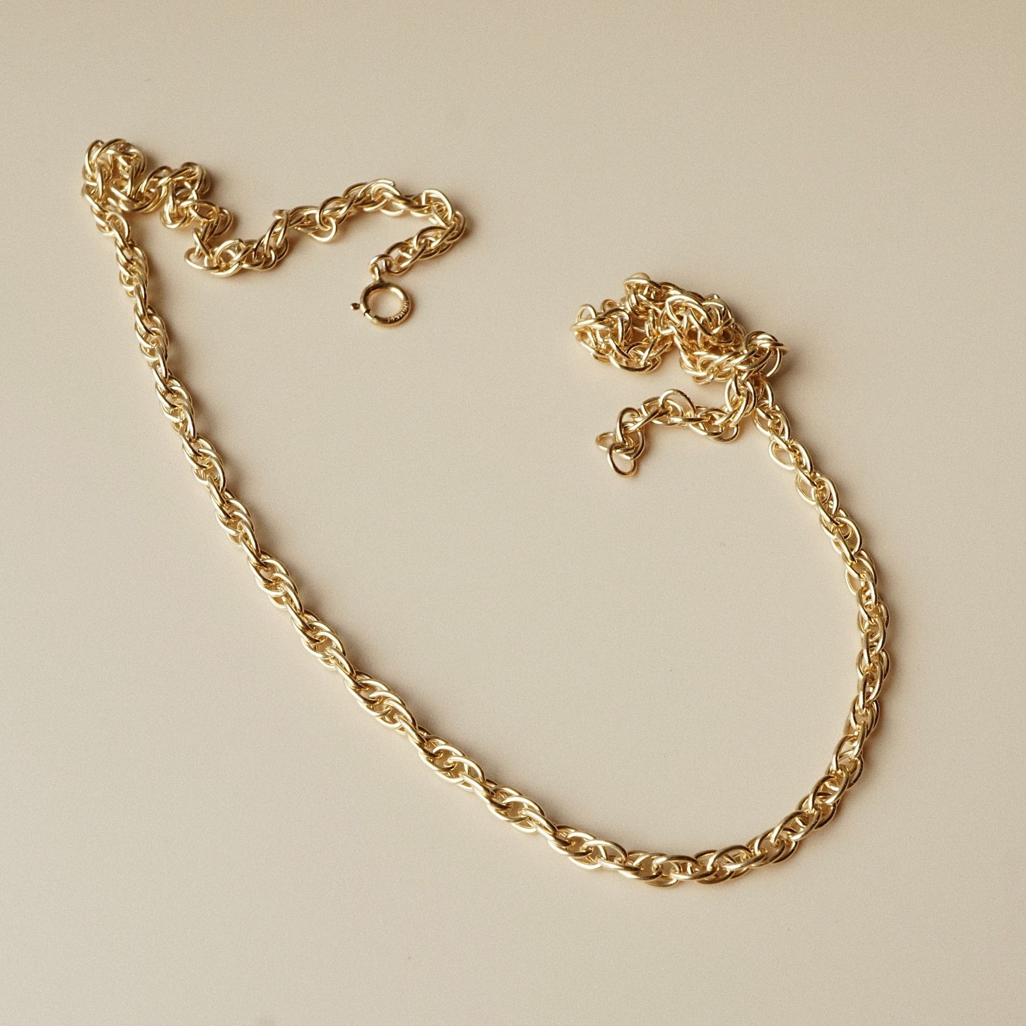 TRIPLE CABLE NECKLACE S A T E L L I T E