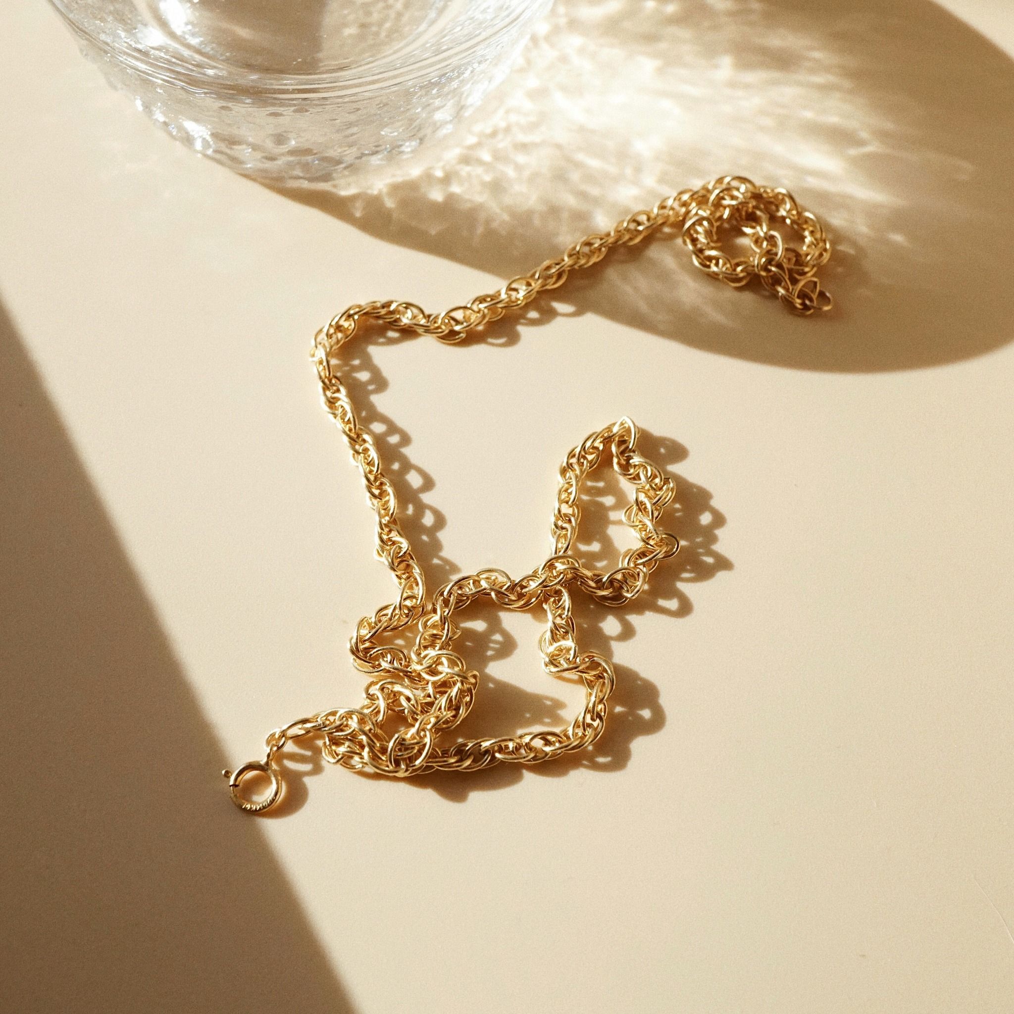 TRIPLE CABLE NECKLACE S A T E L L I T E