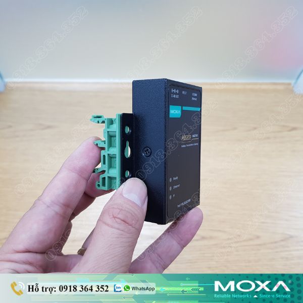 DK35A | Phụ kiện gắn Ray Moxa (Dinrail) cho thiết bị lắp Wallmount ...