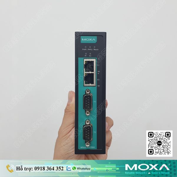 NPort IA5250A-IEX Bộ chuyển đổi 2 cổng RS232/485 sang Lan Atex Moxa Vi – Điện Công Nghiệp 247 ...