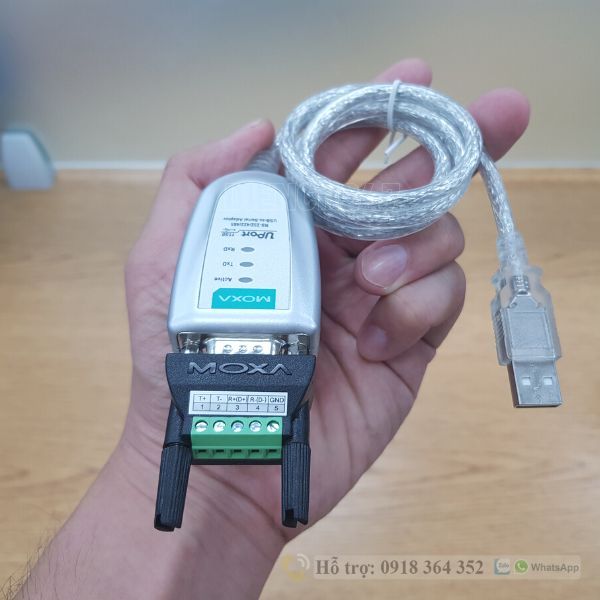 Uport 1150 Bộ chuyển đổi tin hiệu Moxa USB-COM (RS-232/485/422) – Điện ...