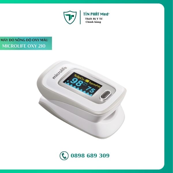 MÁY ĐO NỒNG ĐỘ OXY TRONG MÁU SPO2 MICROLIFE OXY210