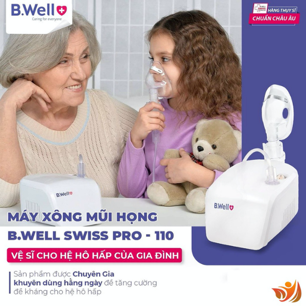 MÁY XÔNG KHÍ DUNG B.WELL SWISS PRO - 110