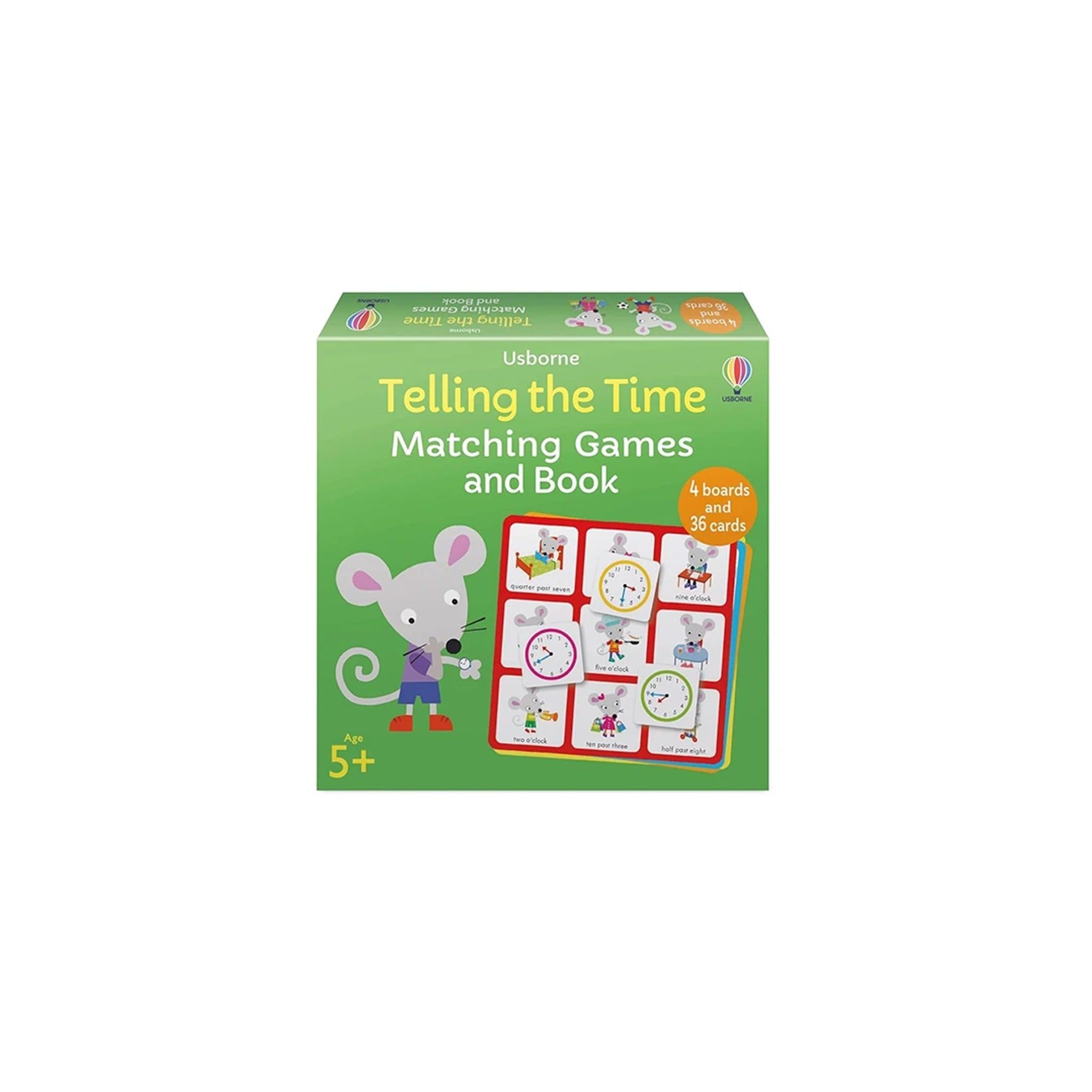 Telling The Time Matching Games And Book – Quest Bookstore