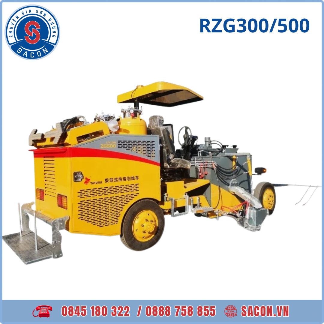Máy thi công sơn đường tự động RZG300/RZG500