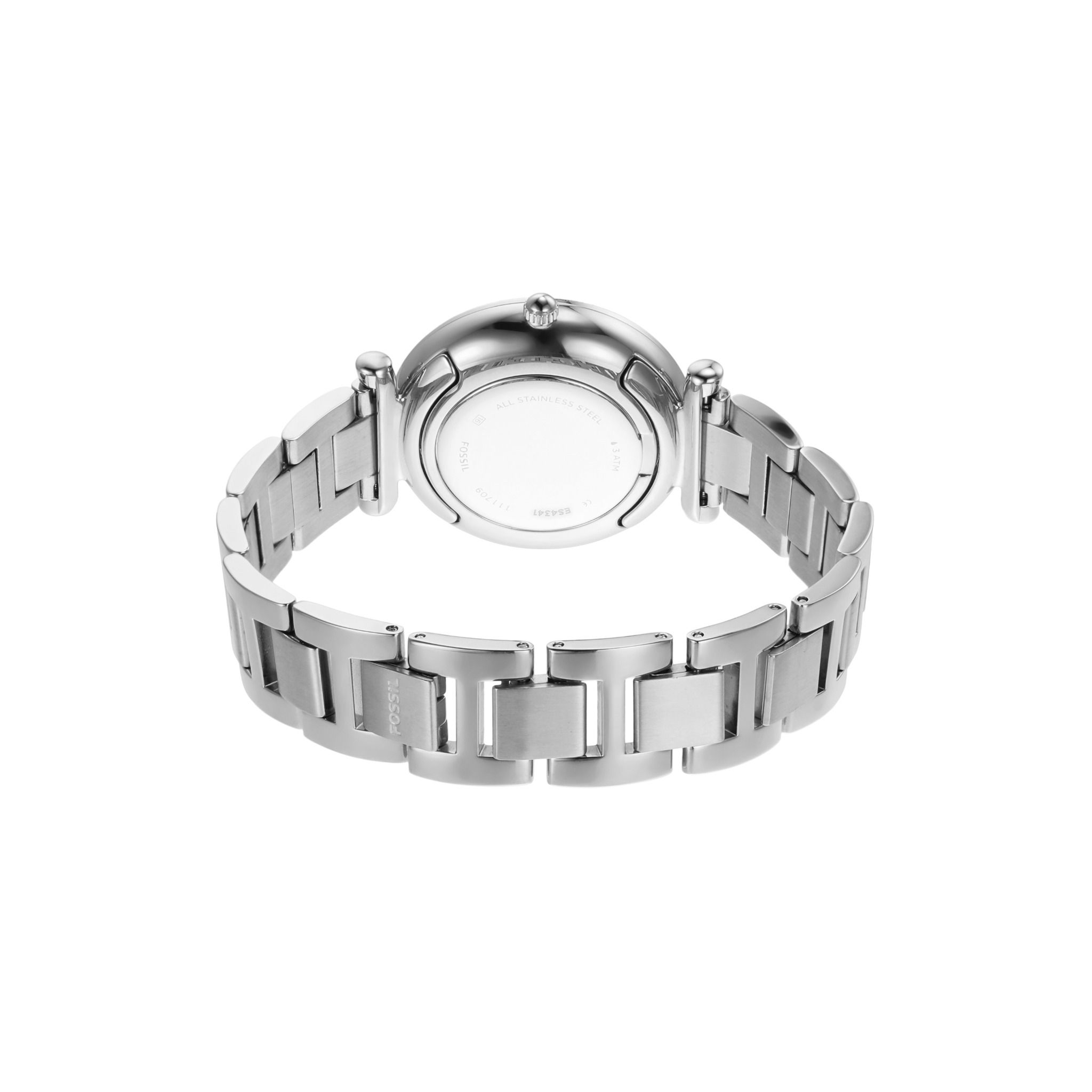 Đồng Hồ Kim Nữ Fossil Carlie Dây Kim Loại Es4341 Màu Bạc Fossil